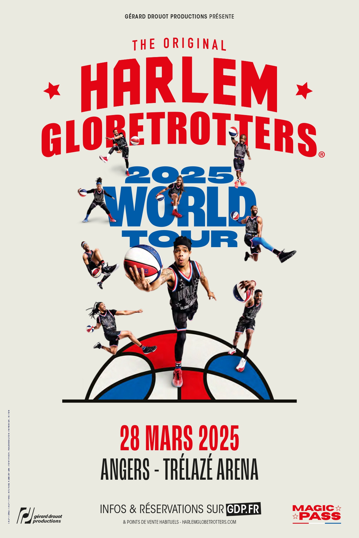harlem globetrotters - Arena Loire Trélazé