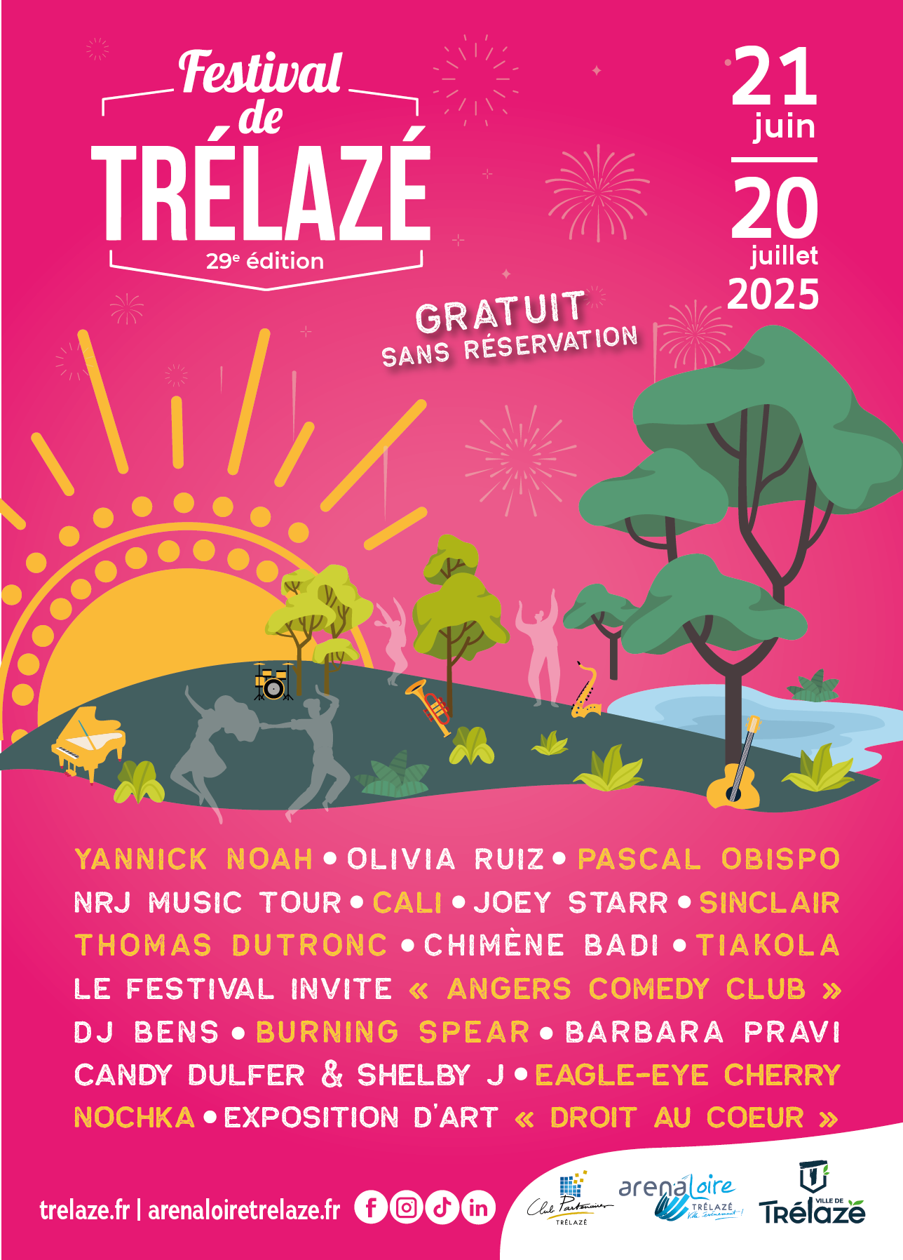 La Programmation 2025 - Arena Loire Trélazé
