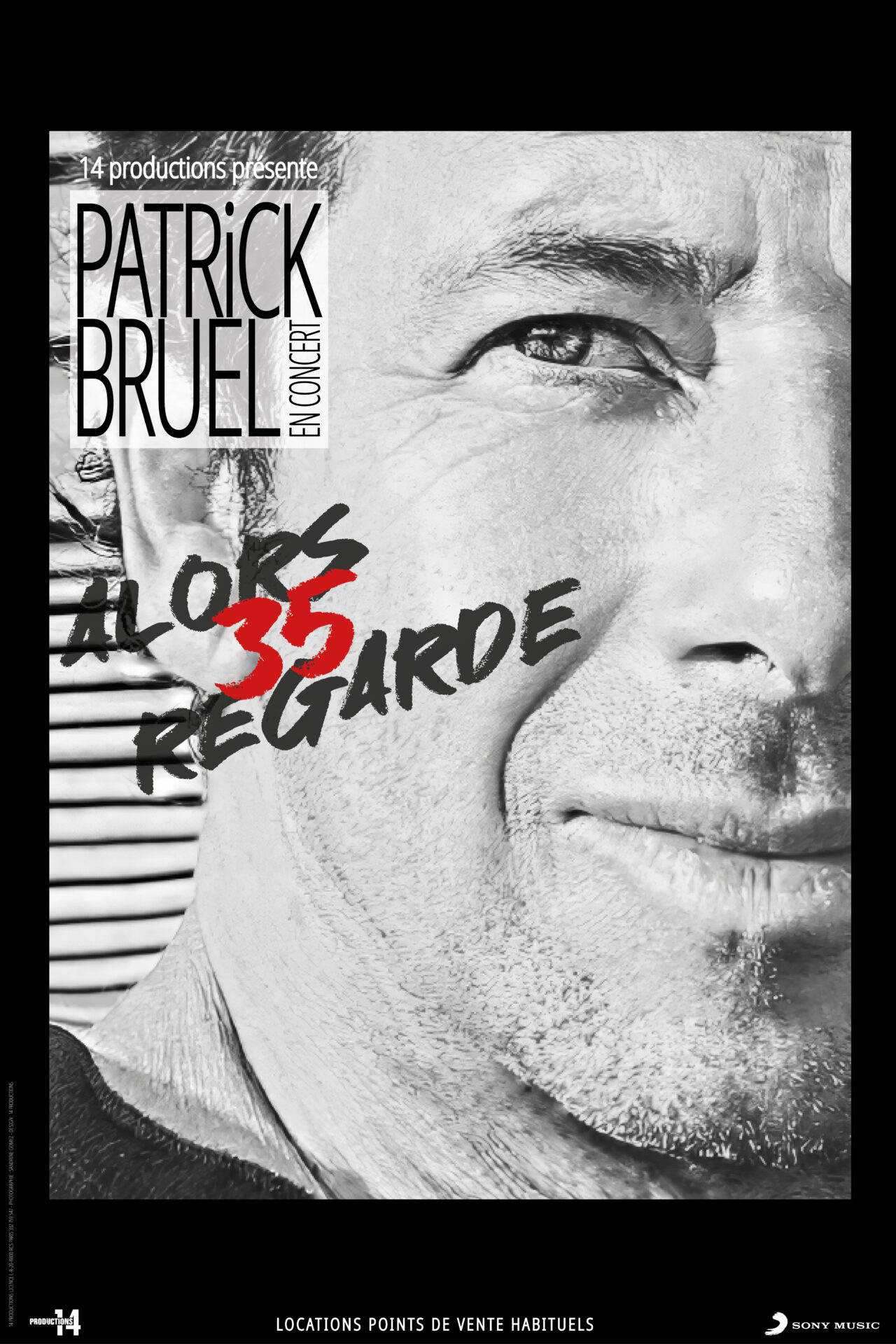PATRICK BRUEL - TOUR ALORS REGARDE 35 - Arena Loire Trélazé